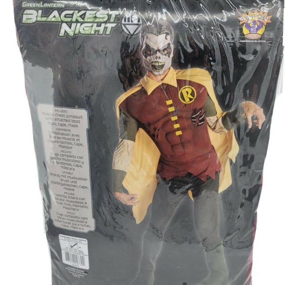 Rubie's | Other | Dc Comic Mens Muscle Chest Zombie Robin | Poshmark